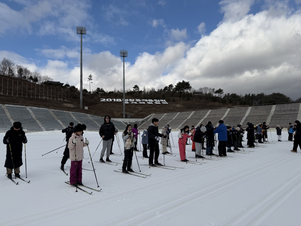 설원 누비며 도전정신과 불심도 쑥쑥 키워