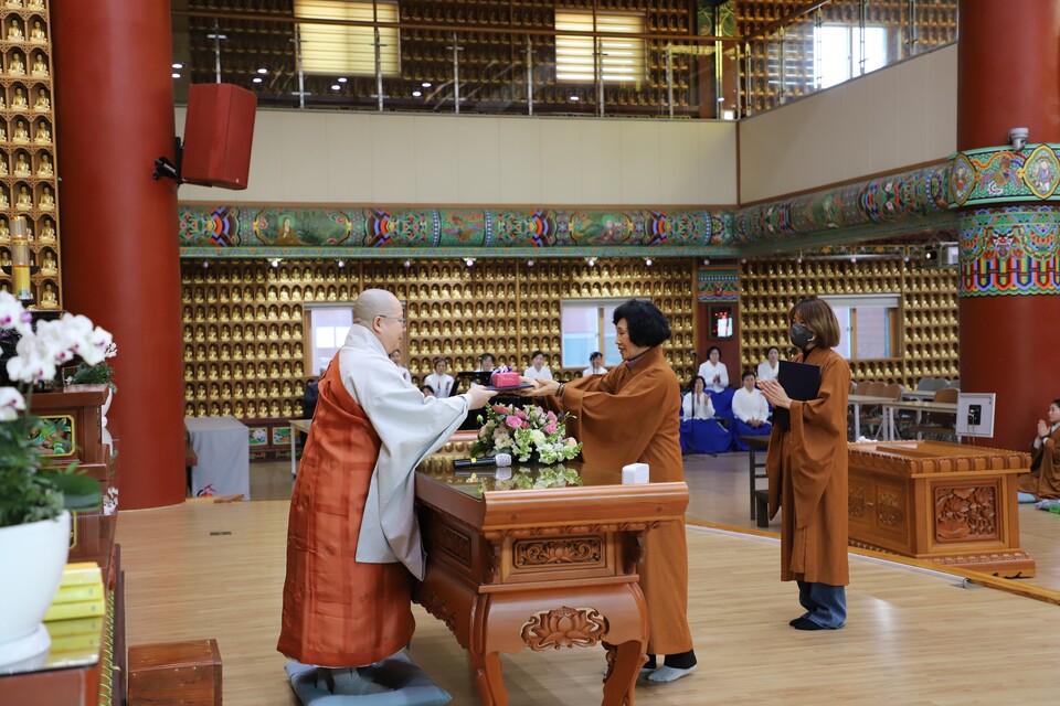 통도사 마산 포교당 정법사, 영축불교대학 27기 졸업식 거행