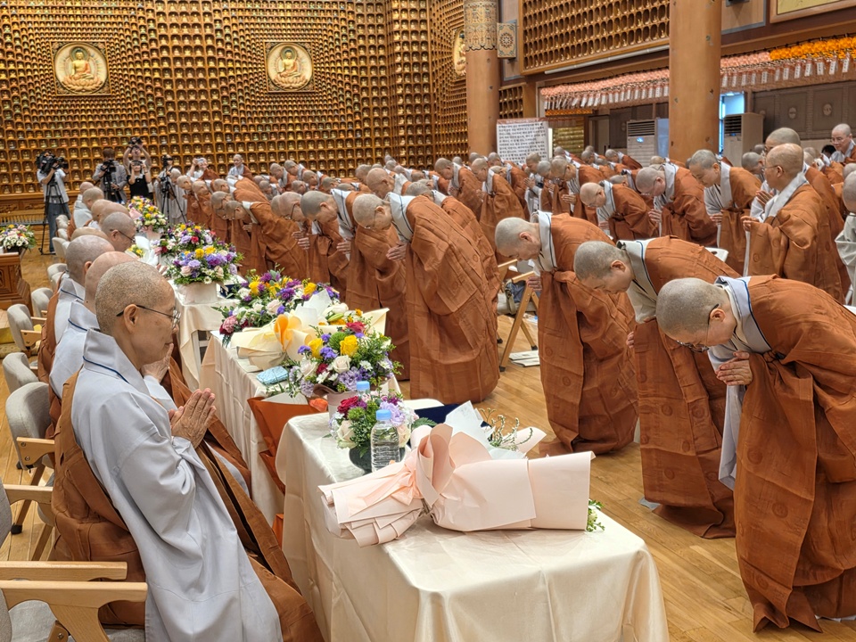 전국비구니회 원로회의 의원 15人 추대…신임 의장 본각스님
